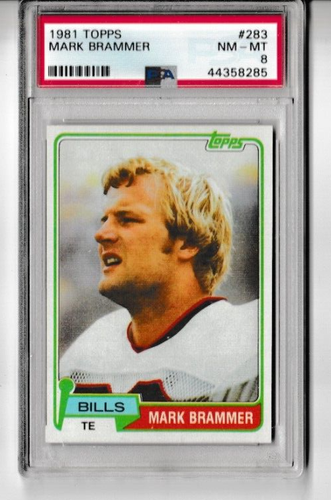 1981 TOPPS 283 MARK BRAMMER PSA 8 | eBay
