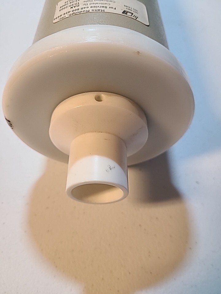 Hans Rudolph 3 Liter Calibration Syringe 5530. Spirometer Calibration ...