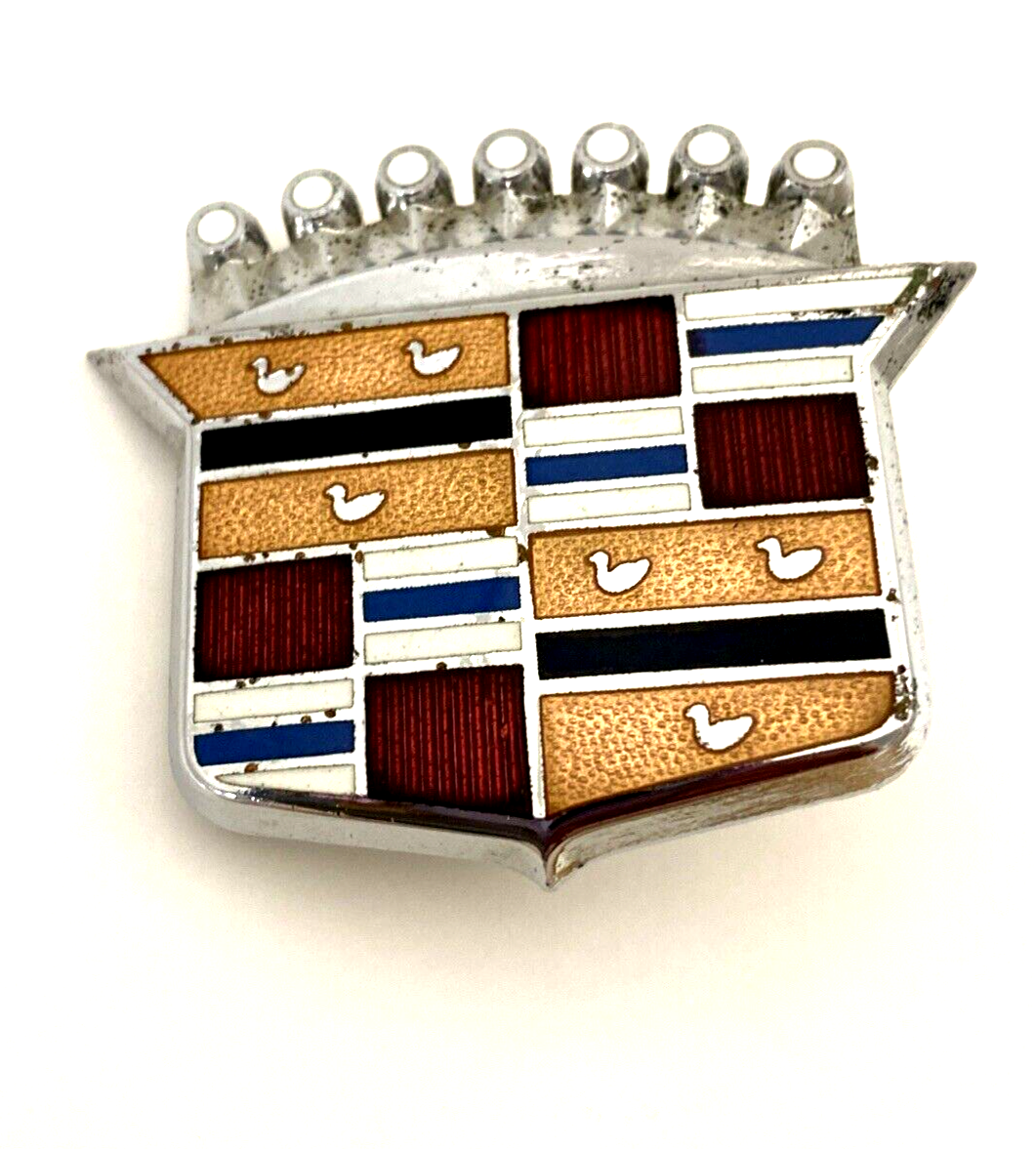 Vintage Original Cadillac Crest Emblem (Q2) | eBay