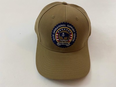 NAVY OPERATIONAL SUPPORT CENTER CHEYENNE The Corps Beige Baseball Cap ...