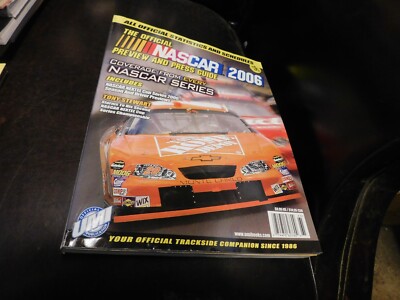 NASCAR Magazine Official Preview & Press Guide 2006 | eBay