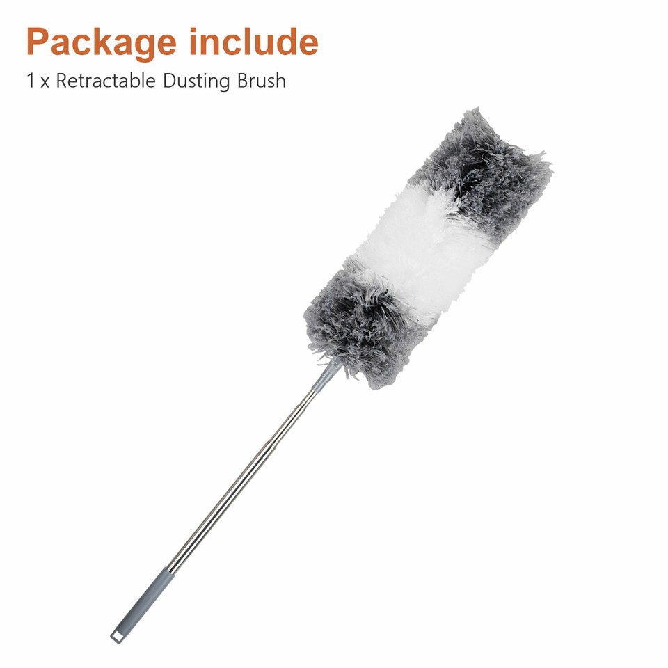 Extendable & Bendable Soft Microfiber Duster Dust Brush Household ...