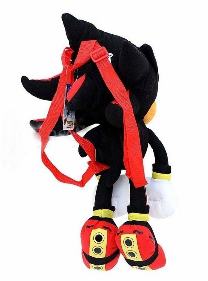 Sonic the Hedgehog Tails Shadow Super Sonic Doll Plush Backpack Kids ...