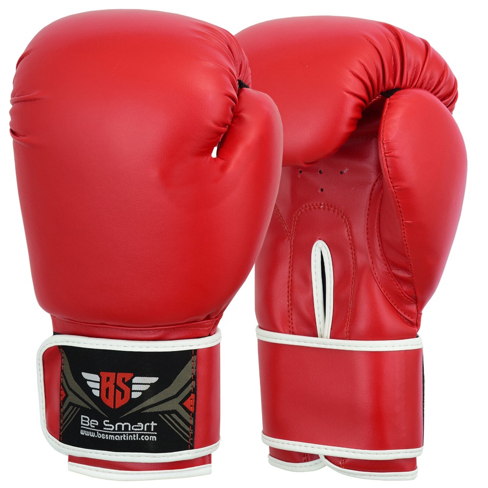 Pro Leather Boxing Gloves, MMA, Sparring Punch Bag, Muay Thai Training ...