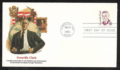 #1867 39c Grenville Clark - Fleetwood FDC | eBay