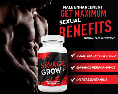 Savage Grow Plus 60 capsules Male Enhancement Supplement 1000 MG | eBay