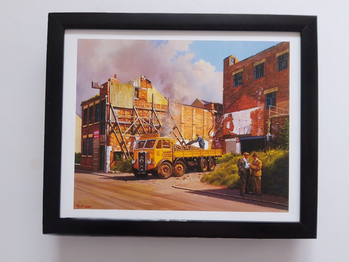 Malcolm Root print 'Sherwood's Atkinson' Lorry FRAMED | eBay