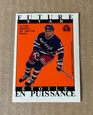 TONY GRANATO 1989-90 O-PEE-CHEE STICKER FUTURE STAR #10 NM-MT Condition ...