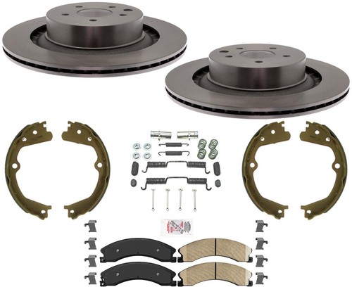 AmeriBrake Heavy Duty Pads + Disc Brake Rotors For 2016-2023 Nissan ...