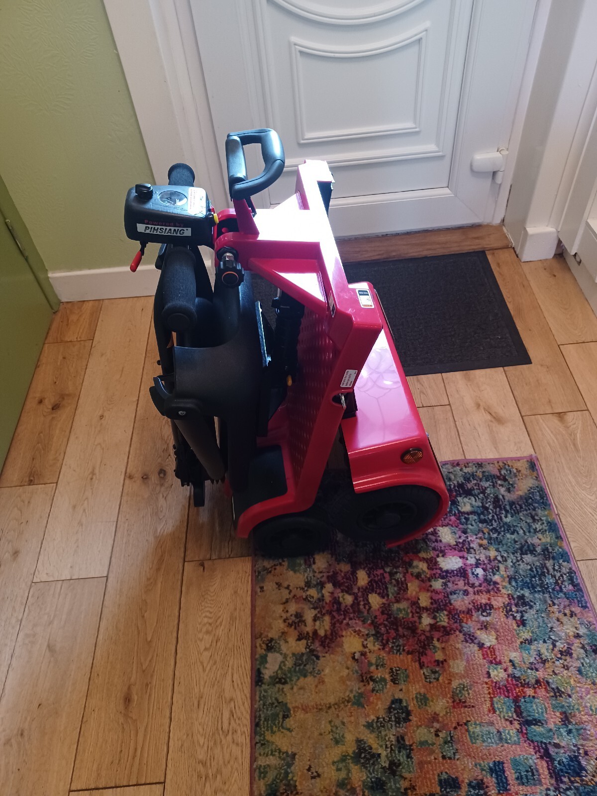 Pro Rider EasyFold Deluxe Mobility Scooter - Red 5060176864979 | eBay UK