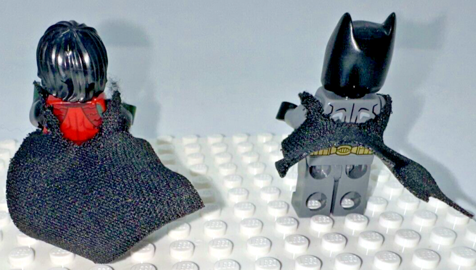 LEGO BATBOAT HARBOR PURSUIT BATMAN & ROBIN MINIFIGURE LOT SH151 SH195 ...