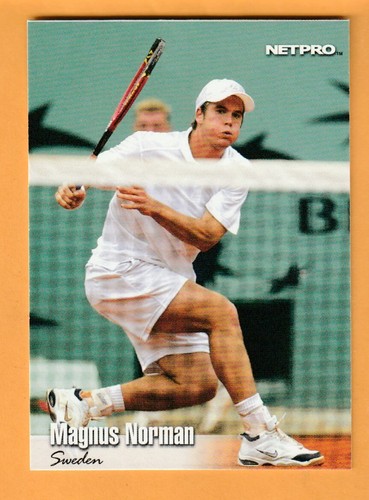 Magnus Norman 2003 NetPro #25 RC Sweden | eBay