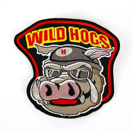 Wild Hogs Embroidered Patch | eBay