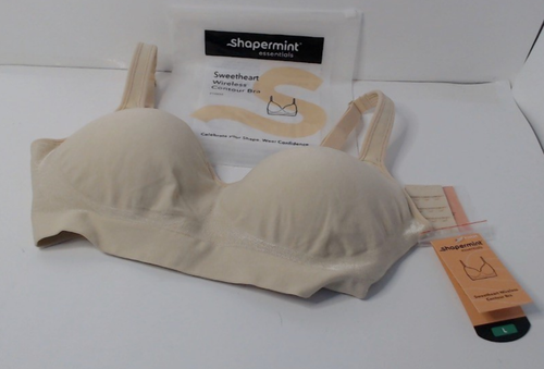 Shapermint Sweethart Wireless Contour Bra style #10035 Nude Color size ...