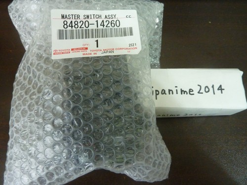 OEM TOYOTA SUPRA JZA80 MK4 LHD Master Window Switch Regulator Assy ...