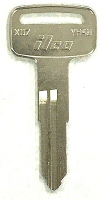 2003-2011 Kawasaki Bayou 250 Motorcycle Key Blank Blanks Keys X117 YH48 ...