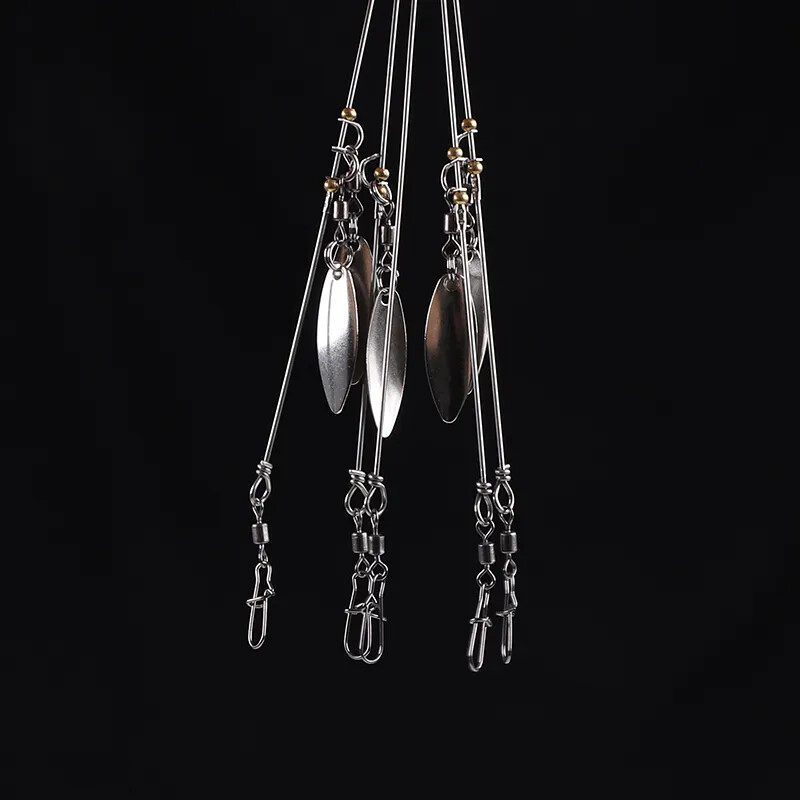 5 Pack ~ Alabama Rig ~5 Arms 4 Blades ~ Umbrella Rig ~ 7.5 in (19cm ...