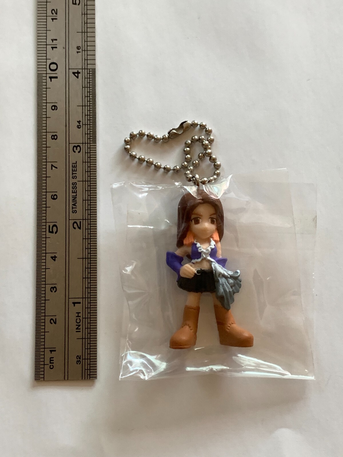 Ren FINAL FANTASY X-2 FF X-2 Swing Key Ball Chain Mascot Keychain 2003 ...