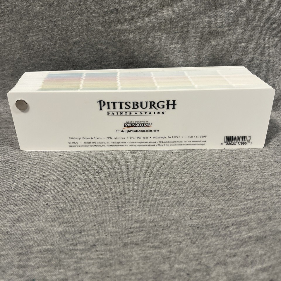 Pittsburgh Paints & Stains Color Library - Paint Color Fan Deck - New ...
