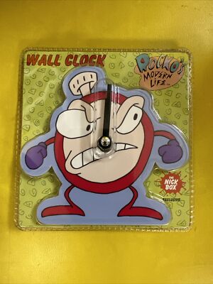 Nick Box - Rocko's Modern Life Wall Clock - Nickelodeon - NEW 90s 🐶 | eBay