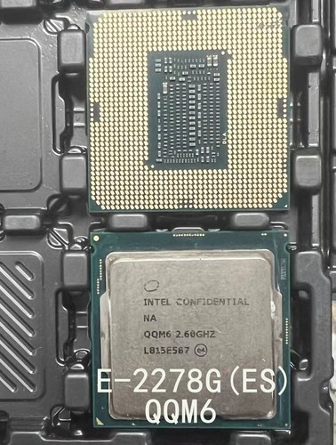 Intel Xeon E-2278G ES Version QQM6 2.6Ghz 8 Core 16 MB LGA 1151 CPU ...