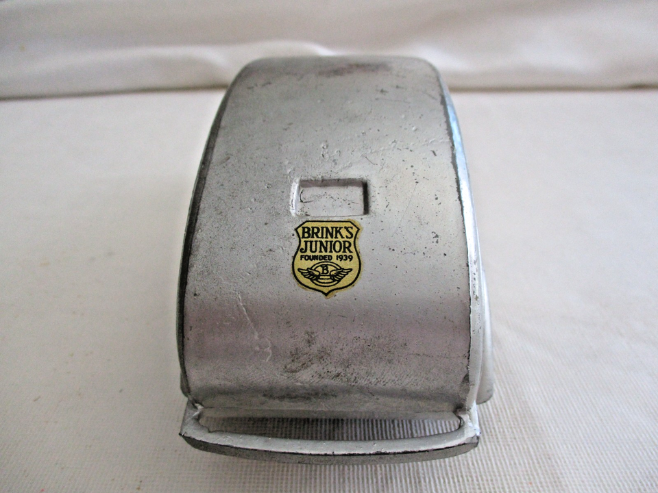 Vintage cast iron Brinks Car "Brink's Junior Founded 1939" | eBay