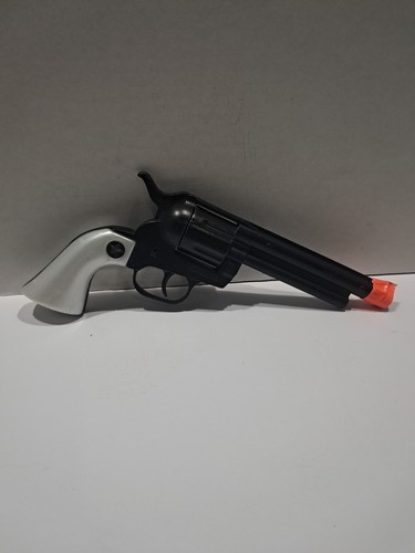 Gonher Cap Gun BLACK with White Grips 12-shot cap gun Made in Spain | eBay