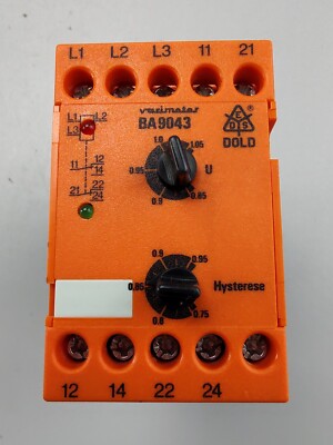 DOLD BA9043/001 Undervoltage Relay Unterspannungsrelais 0039884 | eBay.de