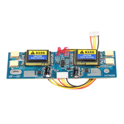 Universal CCFL Inverter LCD Monitor 4 Lamp 10-30V For Laptop 15-22 ...