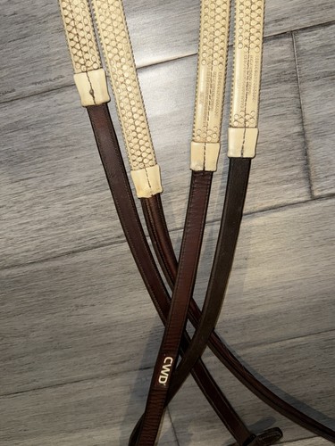 CWD Rubber Reins Raised Fancy Stitched 56” | eBay