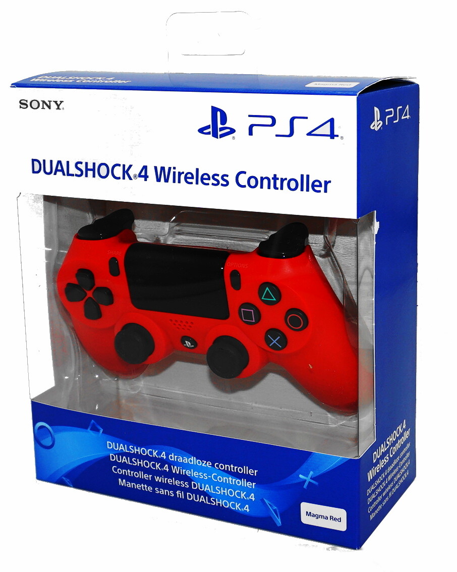 Magma Red Ps4 Controller PlayStation 4 Controllers