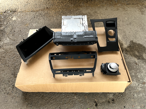 BMW X5 E70, X6 E71 Complete OEM CCC-unit with CID screen, idrivewhejl ...