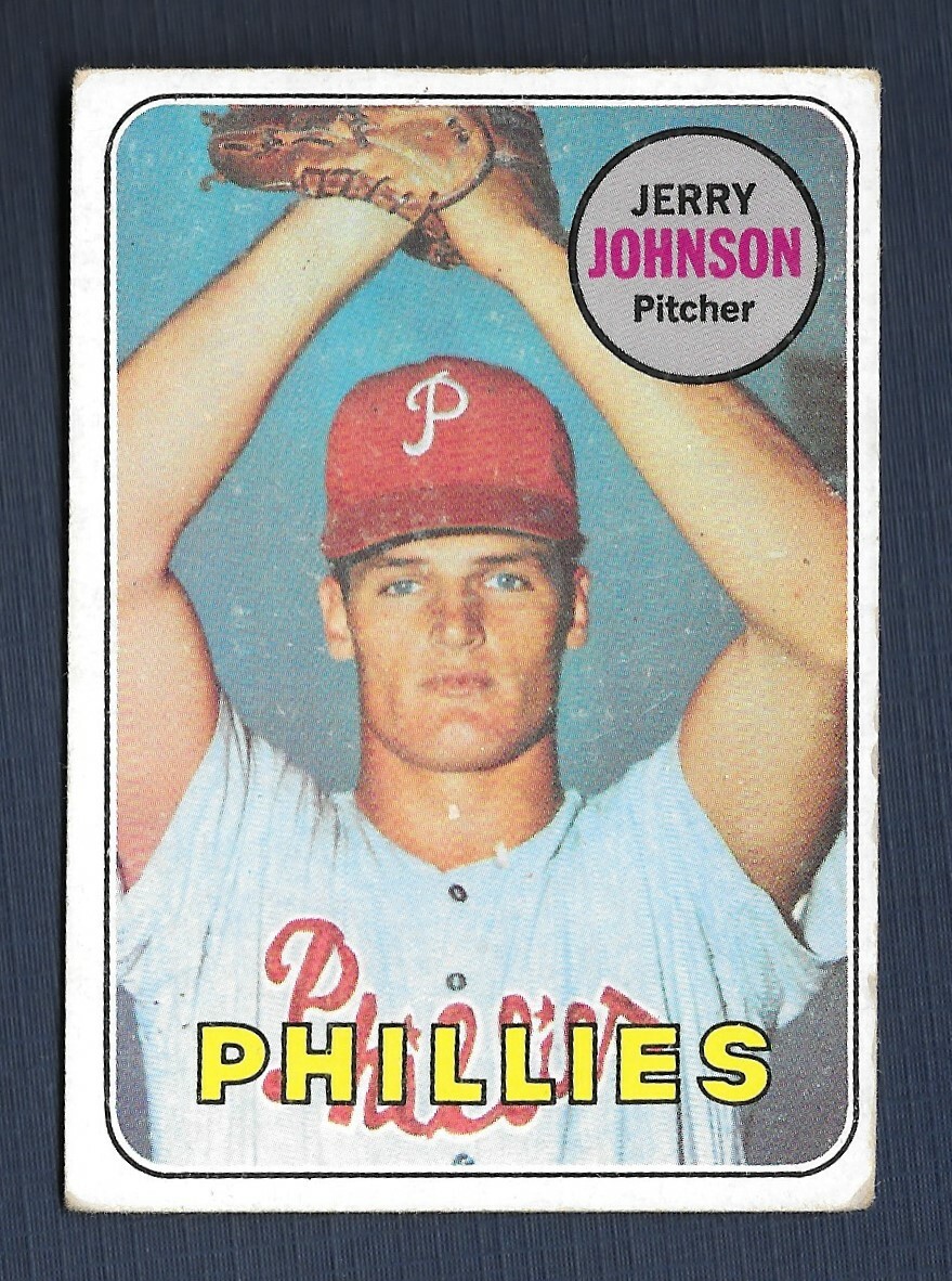 1969 Topps Jerry Johnson #253 Philadelphia Phillies VGEX- | eBay