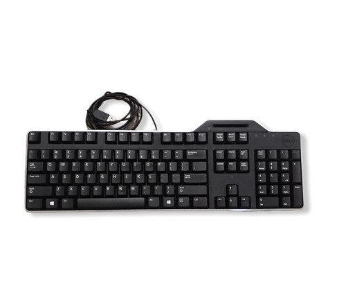 Dell USB 101 Key Keyboard With Smart Card Reader Kb813-bk-us Cn-0r4f7t ...