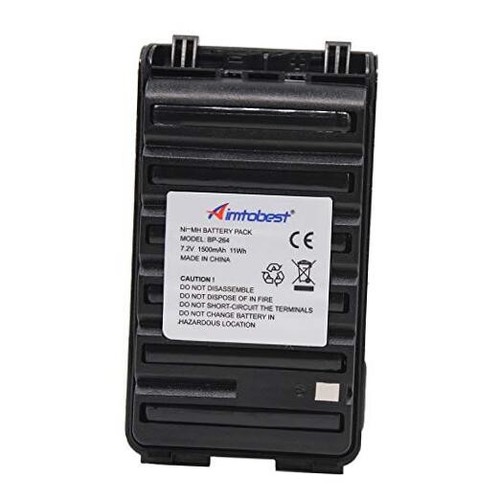 BP264 BP-264 1500mAh Ni-MH Battery Compatible for ICOM IC-T70A IC-F4001 ...