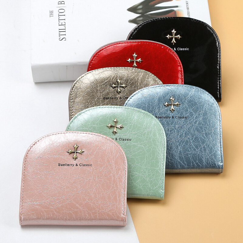 Women's Wallet Small Compact Bifold Credit Card Holder Mini Purse ...