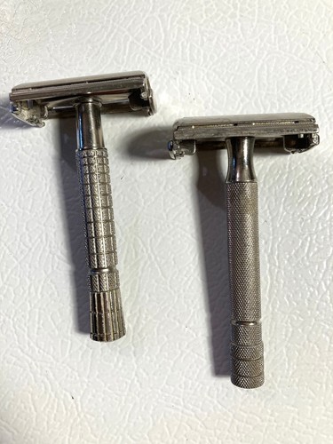 Vintage - Lot of Two Gillette Double Edge Safety Razors - Shaving ...