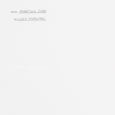 Chris Stapleton Starting Over CD 3503003 NEW 602435030036 | eBay UK