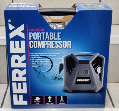 Ferrex Portable Portable Air Compressor & Accessories 70552 -Brand New ...