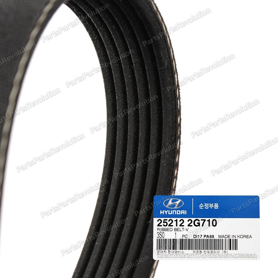 GENUINE Serpentine belt for 2011-2014 Hyundai Sonata Tucson 252122G710 ...