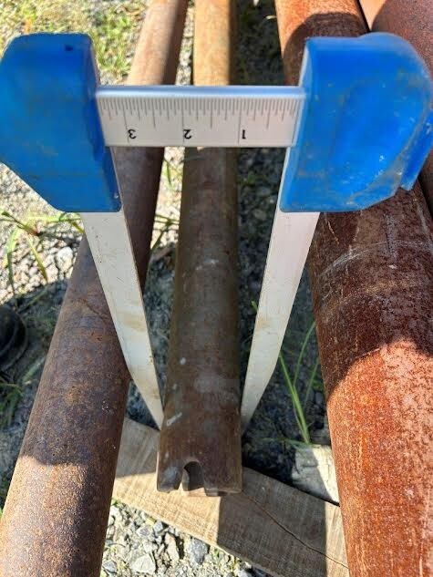 Corrugated Bottom Flap Valve Sand Pump Bailer for cable tool well ...