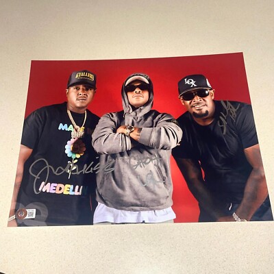 THE LOX signed autographed 11X14 JADAKISS SHEEK STYLES P BECKETT BAS ...