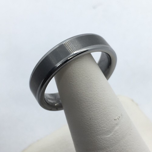 6mm Geraud Designer Mens Tungsten Band Ring In Gray Side 11 #59 | eBay