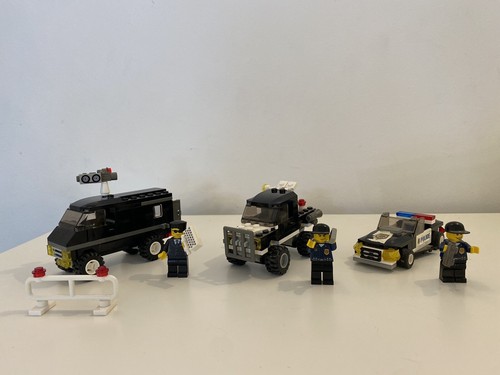 LEGO World City 7030 - 7032 Police Undercover Agent Van & Squad Car | eBay