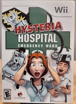 Hysteria Hospital: Emergency Ward Dr. Doctor Nurse Surgery Nintendo Wii ...