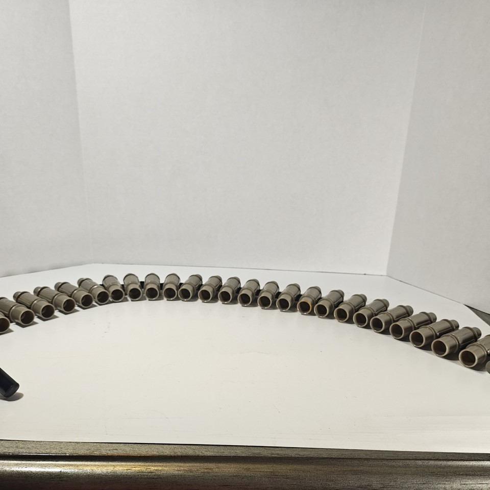 Nerf EBF-25 Vulcan Machine Gun 25 Round Ammo Belt Dart Chain Clip ...