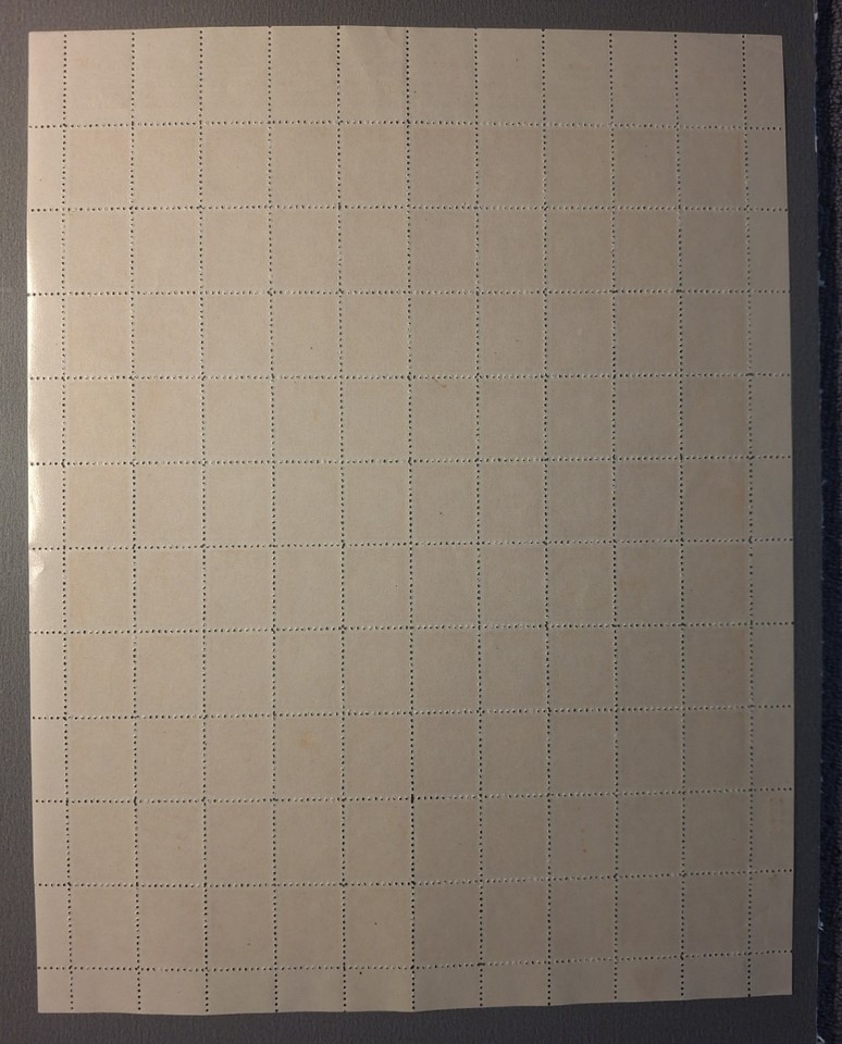 1948 Israel Stamp Doar Ivri 3mil Full Sheet Perforate. MNH | eBay