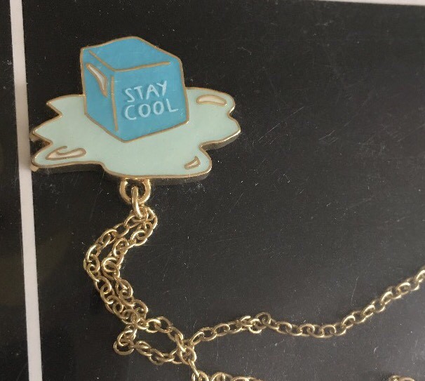 Ice Cream & Ice Cube Collar Pins Lapel Enamel Summer Sweater Pins Macy ...