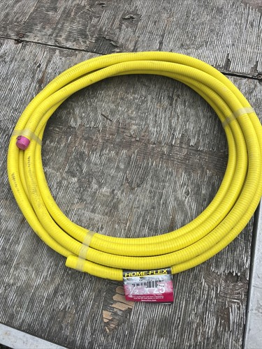 HOME-FLEX CSST Pipe 25 ft. Cleaner and Easier to Handle Stainless Steel ...