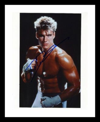 Dolph Lundgren Autograph Signed & Framed Photo | eBay
